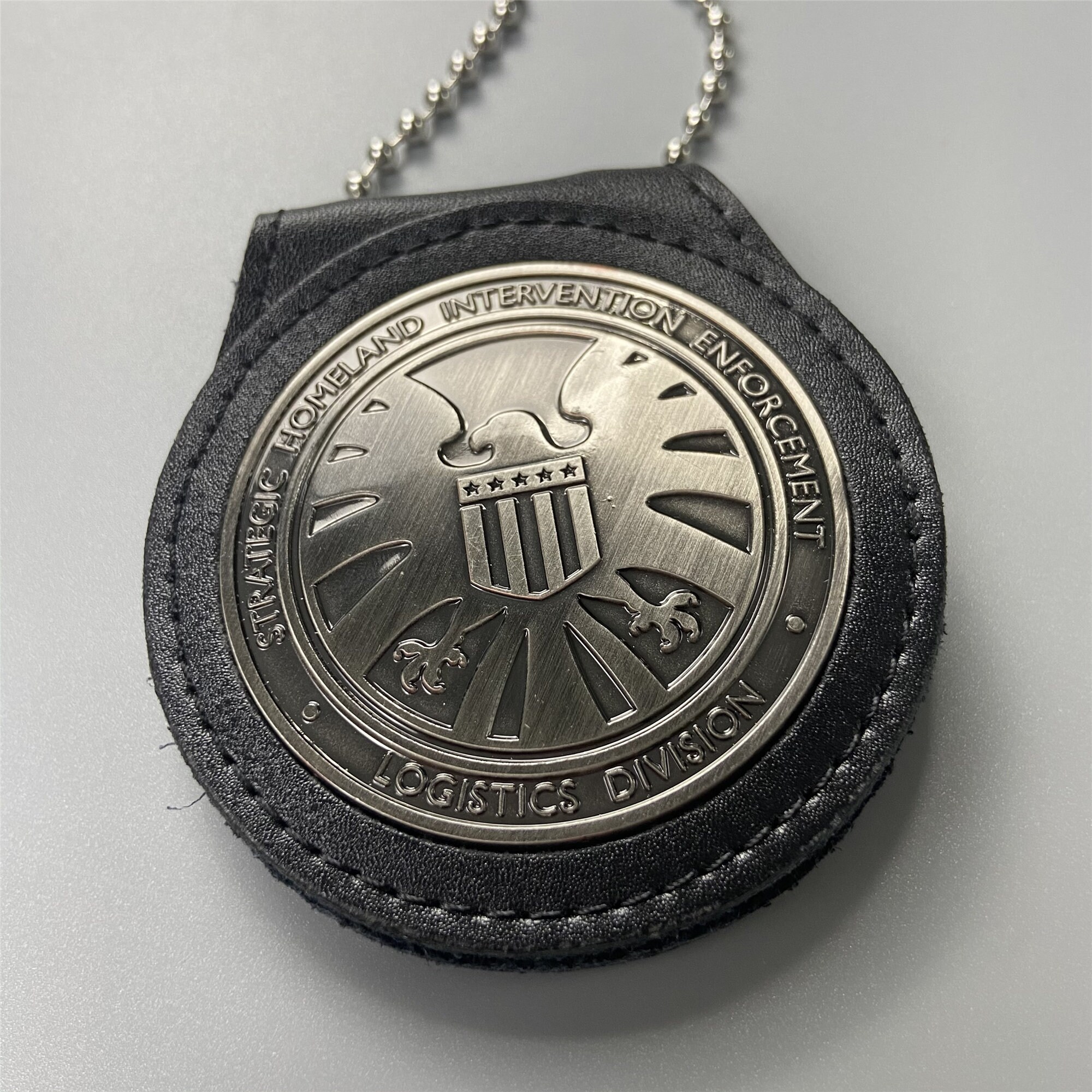 S.H.I.E.L.D. Badge Necklace Badge Chain Badge Belt Accessories | Etsy