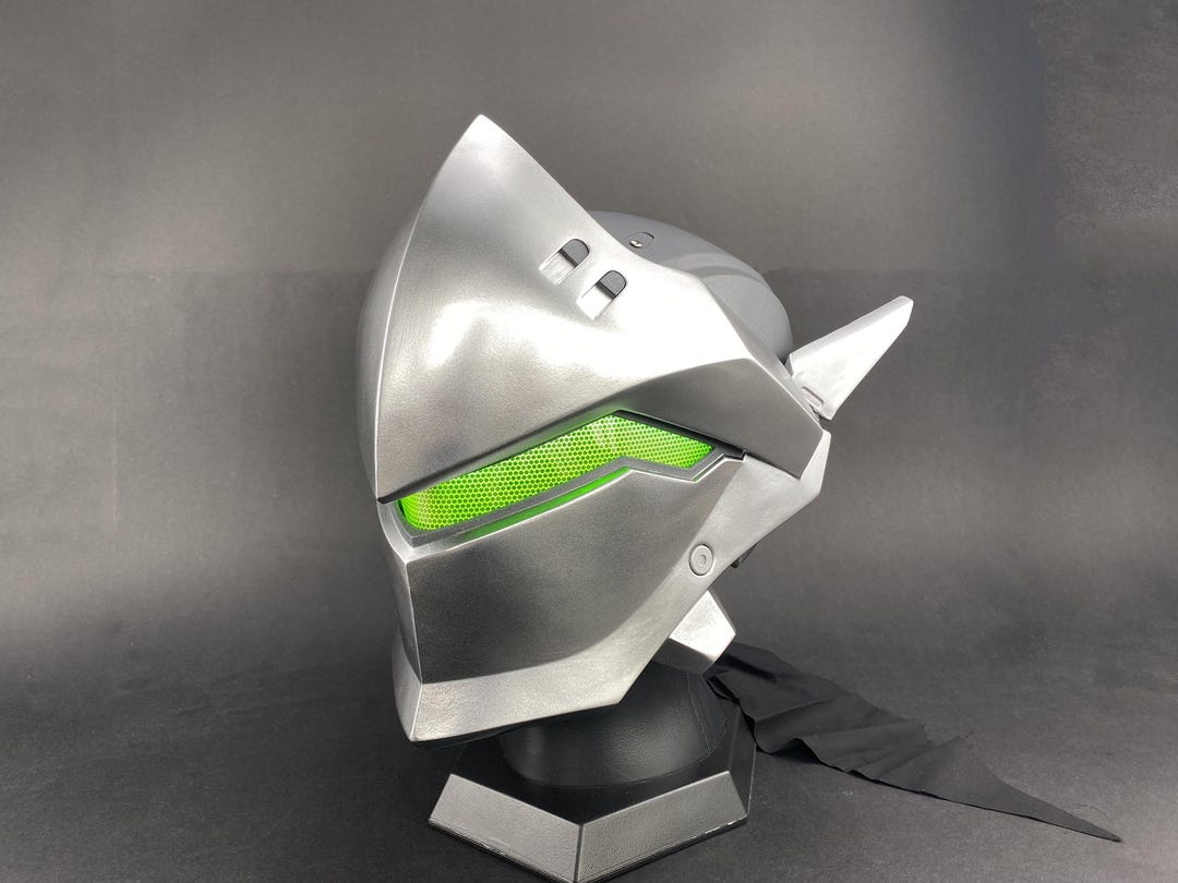 Custom Mask Genji Cosplay Helmet Genji Cosplay Mask Wearable Helmet ...