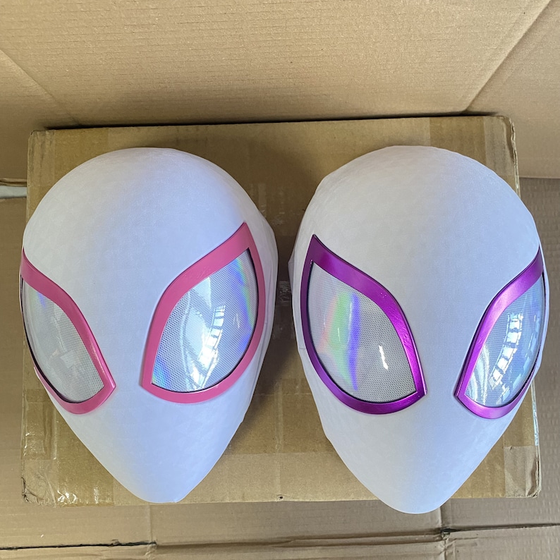 Gwen Cosplay Mask Spiderman Mask Gwen Stacy Cosplay Mask Across the ...