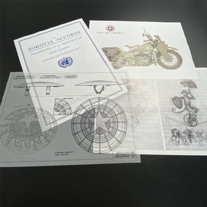 Captain America file S.H.I.E.L.D. Top Secrert File Steven Rogers Folder ...