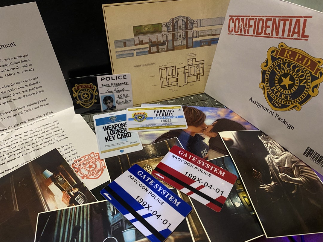 Resident Evil File, Raccoon Police Secret File, S.T.A.R.S. Confidential ...