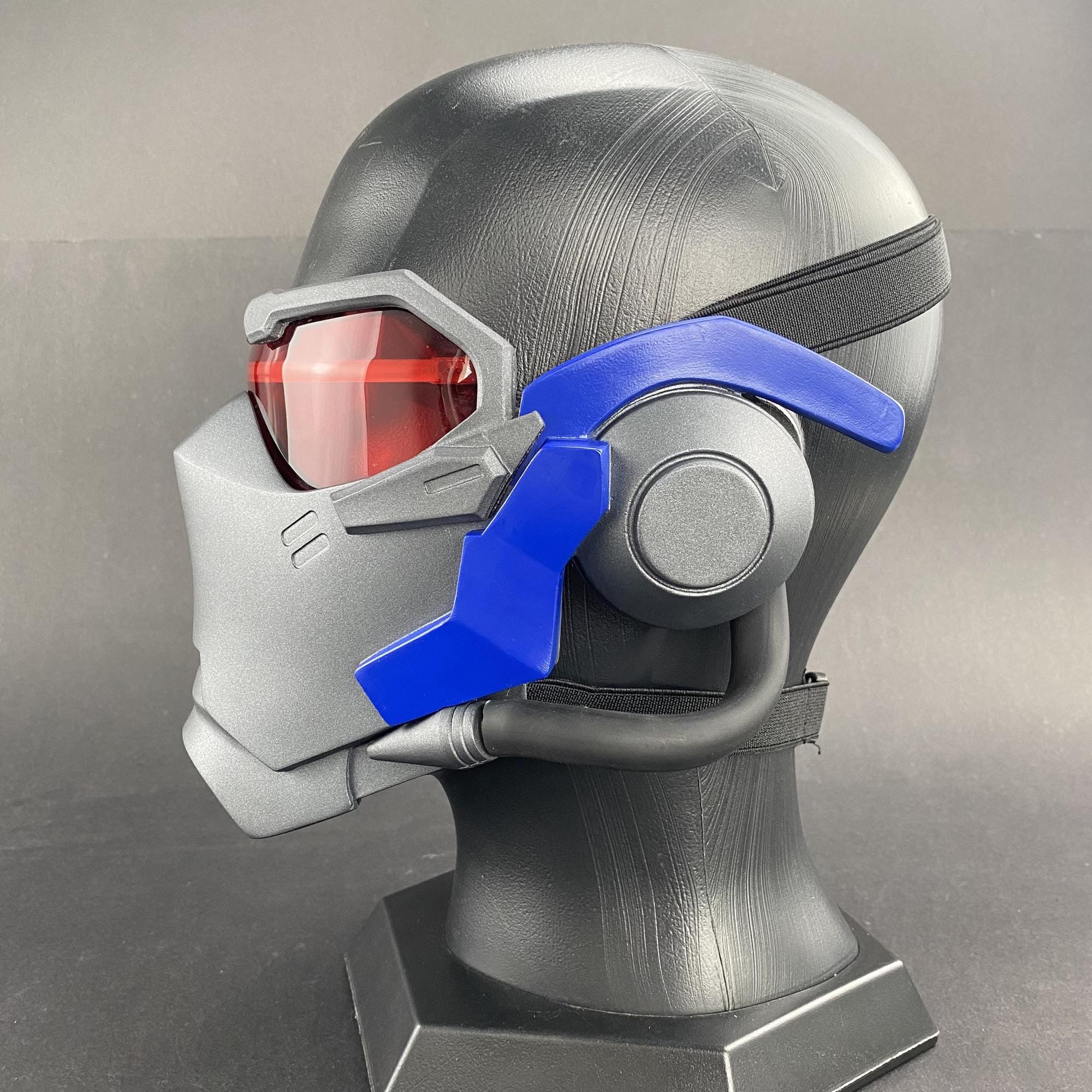 Custom Mask Soldier 76 Cosplay Mask Video Game Accessories Helmet ...