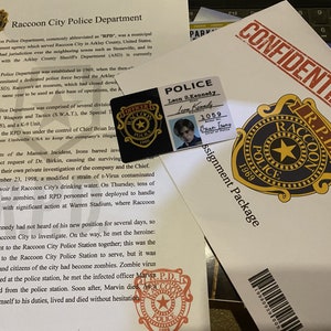 Resident Evil File, Raccoon Police Secret File, S.T.A.R.S. Confidential ...