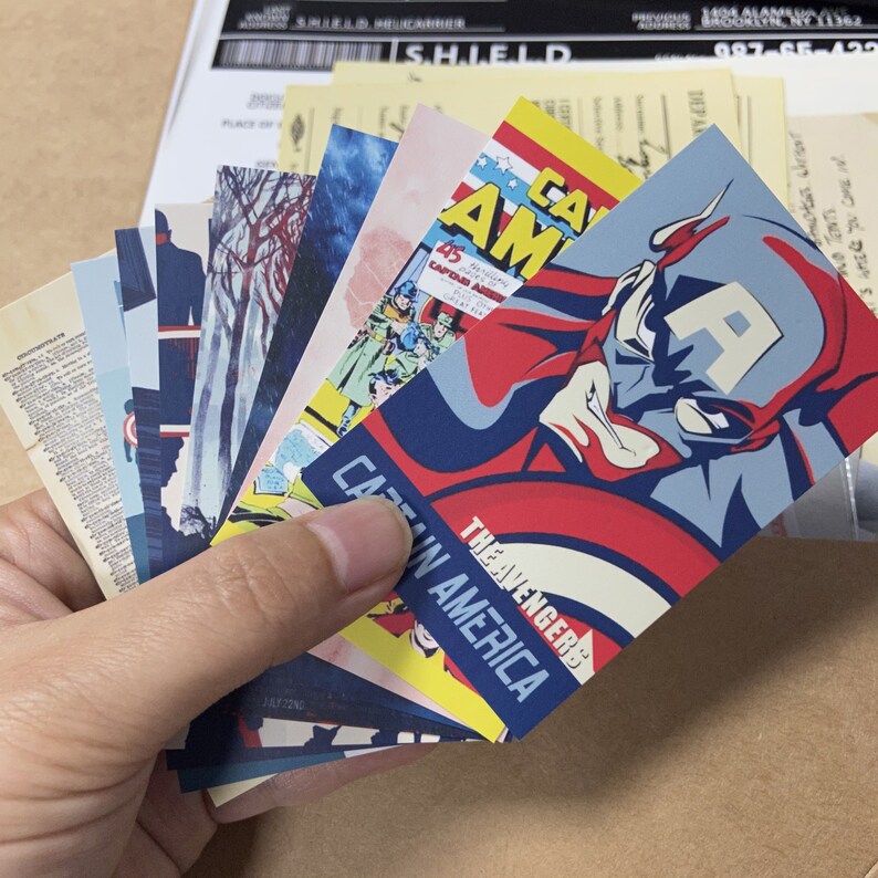 Captain America file S.H.I.E.L.D. Top Secrert File Steven Rogers Folder ...