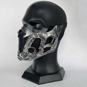 Custom Mask Scorpion Mask Absolute Zero Mask Sub Zero Bi Han Half Face ...
