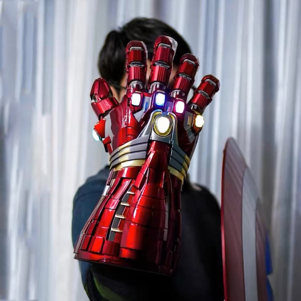 Iron Man Glove Gauntlet - Etsy
