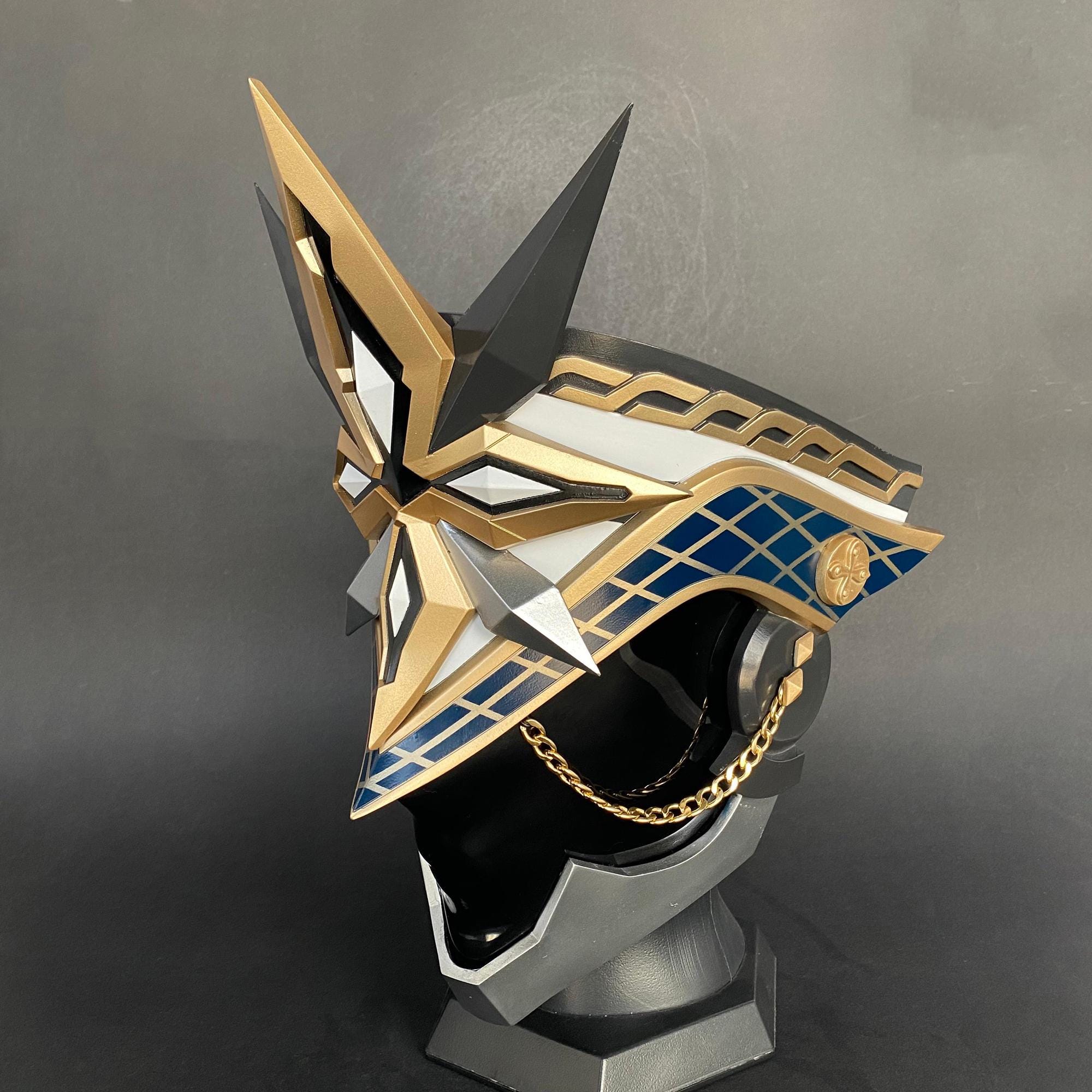 Custom Mask Capitano Cosplay Mask Thrain Mask Sentinel Knight Cosplay ...