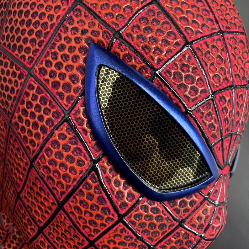 Amazing Spiderman 1 Mask Spiderman Cosplay Mask Andrew Garfield Helmet ...
