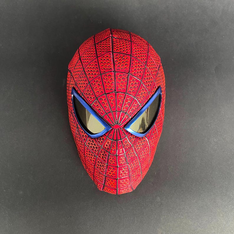 Amazing Spiderman 1 Mask Spiderman Cosplay Mask Andrew Garfield Helmet ...
