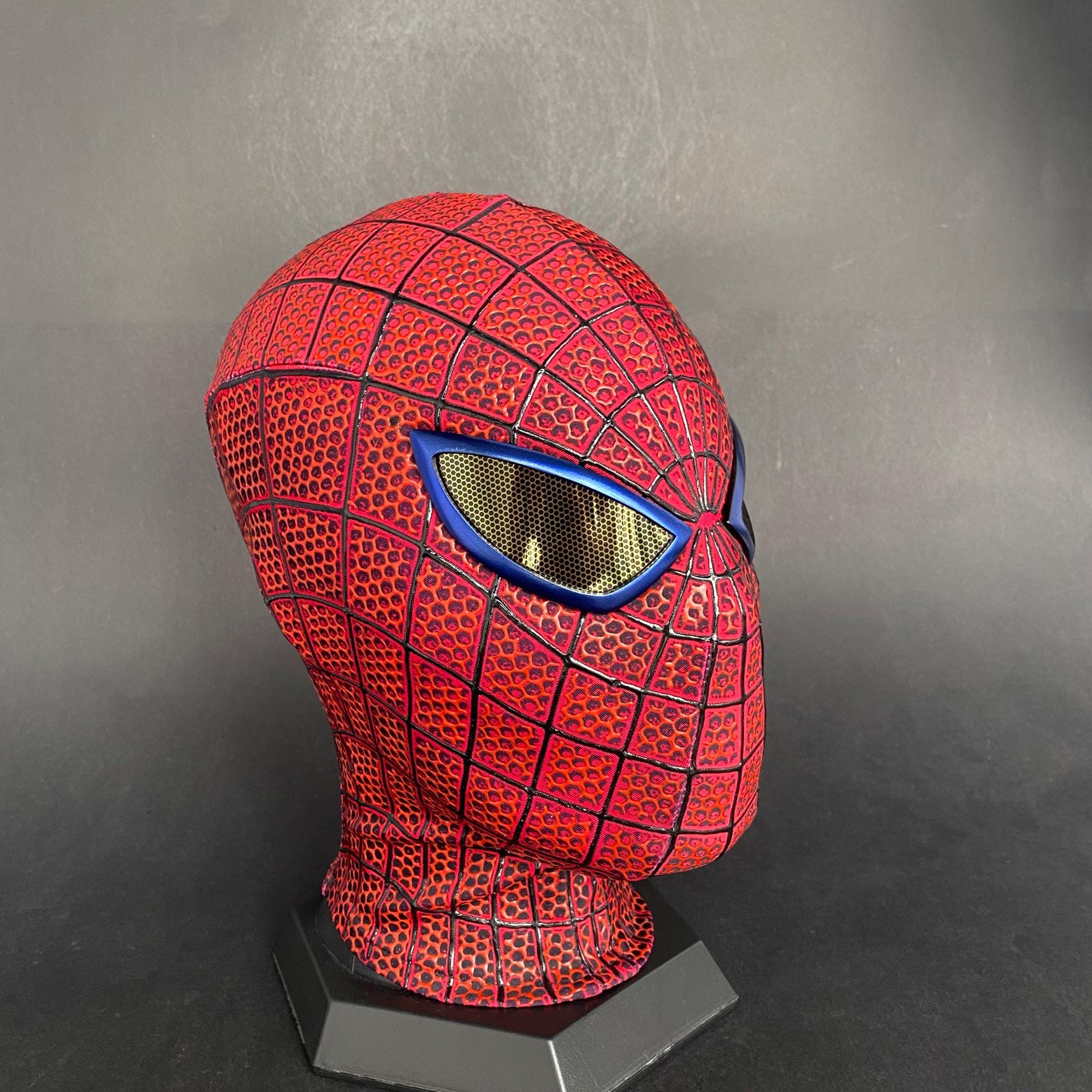 Amazing Spiderman 1 Mask Spiderman Cosplay Mask Andrew Garfield Helmet ...