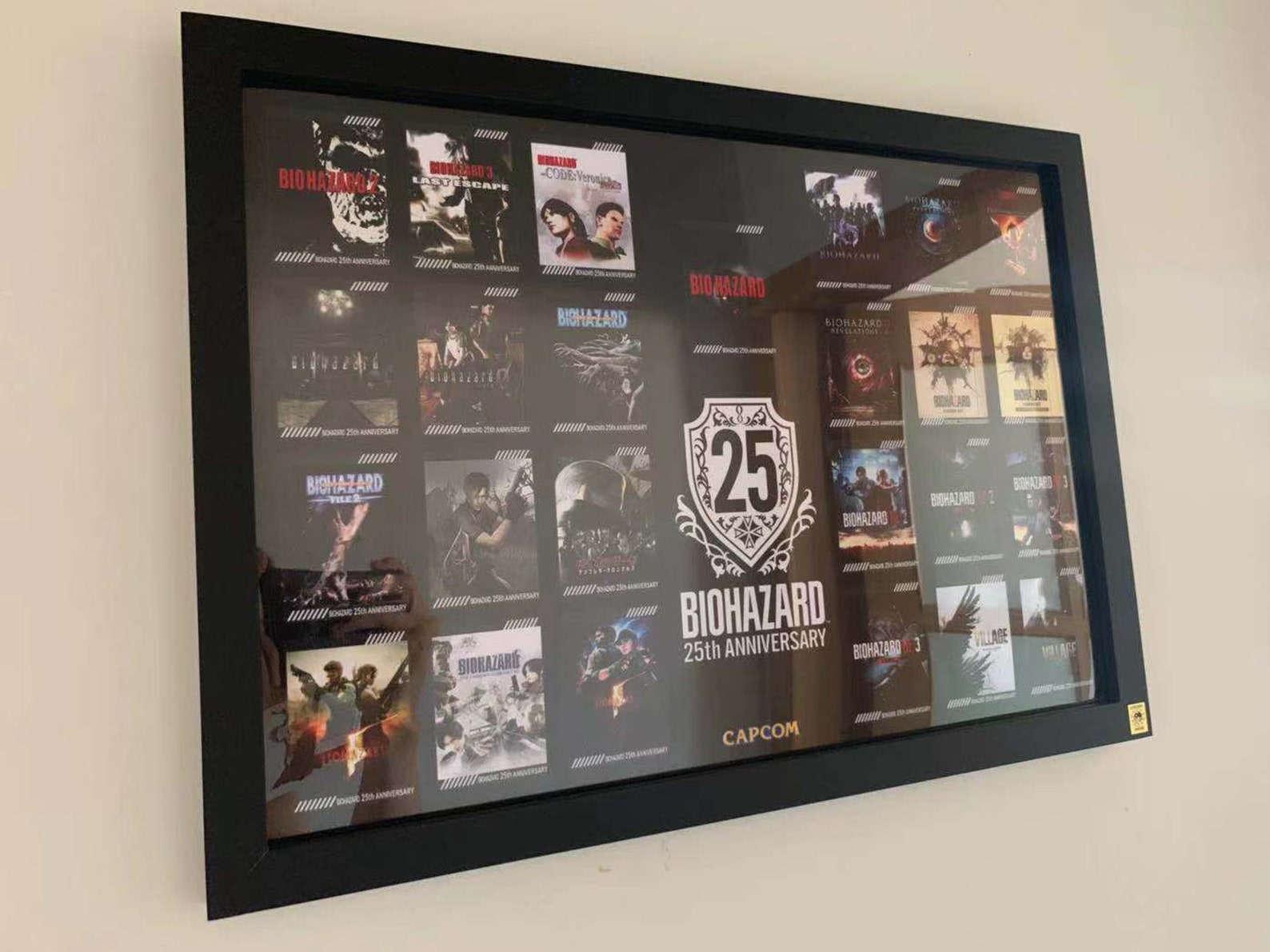 Resident Evil Poster Resident Evil Frame Resident Evil 25th - Etsy UK