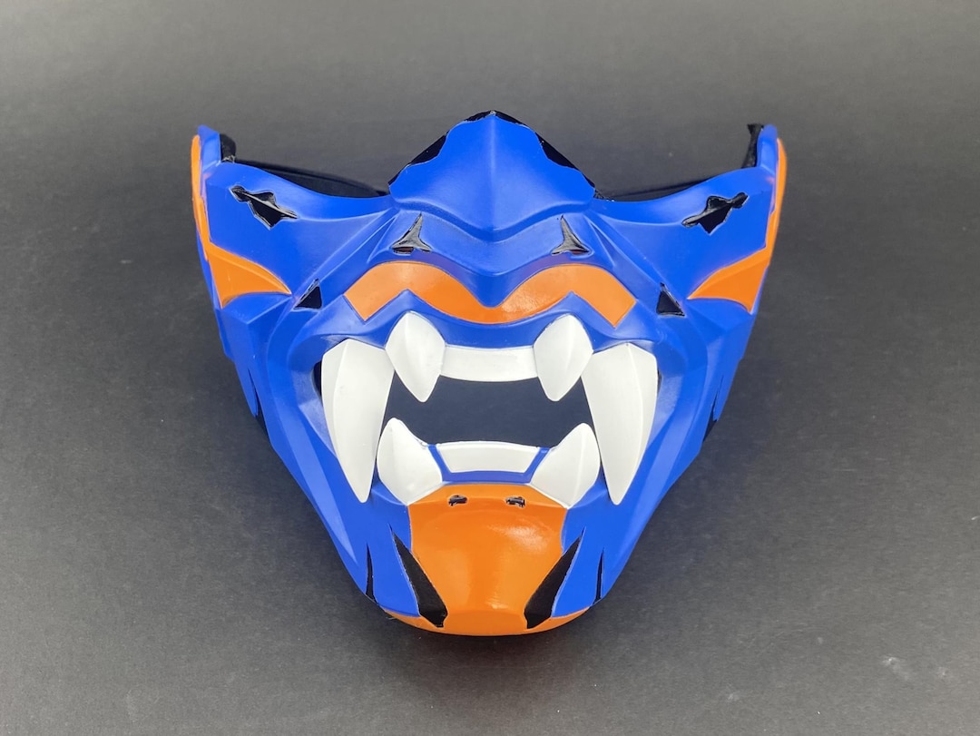 Yoru Mask Half Face Mask Duelist Cosplay Mask Valorant Costume Cosplay ...