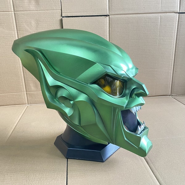 Green Goblin Cosplay Mask - Etsy