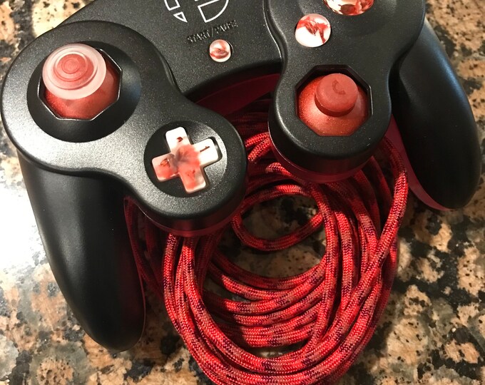 Crimson Pearl Phob Gamecube Controller for Smash - Etsy