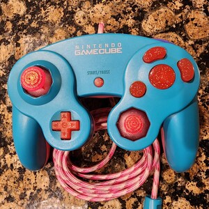 Candy Emerald Phob Gamecube Controller for Smash - Etsy