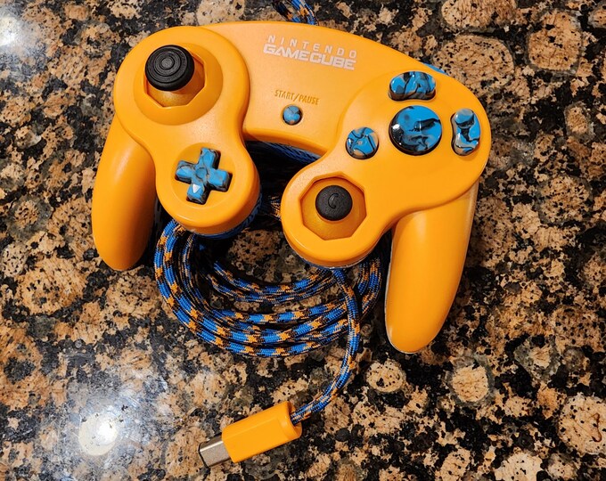 Surf's up Orange Spice Phob Gamecube Controller for Smash - Etsy