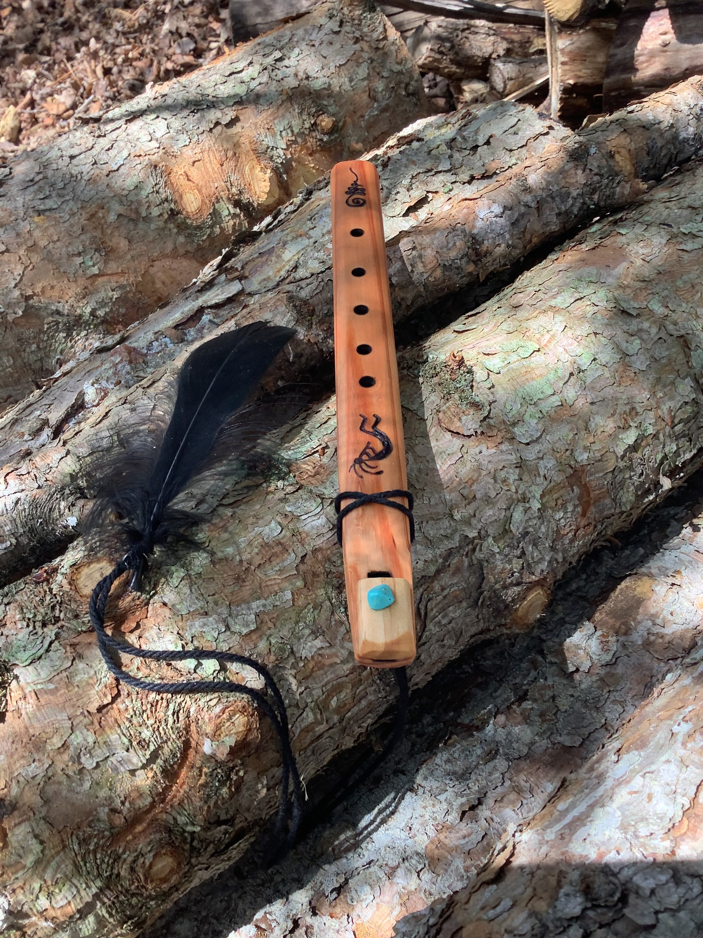 Handcrafted Native American Wind Flute. Recorder End Blown - Etsy