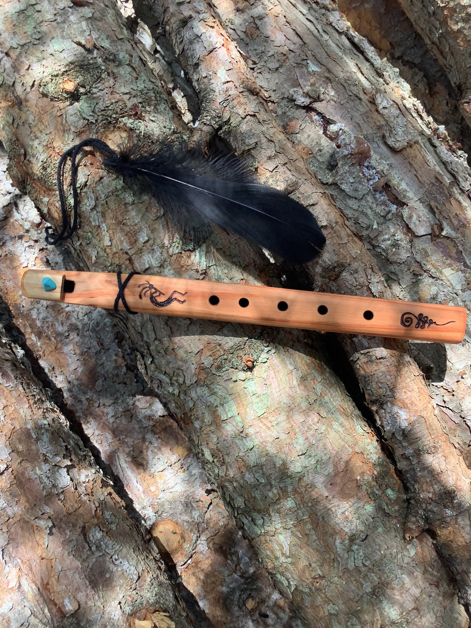 Handcrafted Native American Wind Flute. Recorder End Blown - Etsy