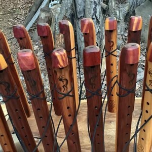 Handcrafted Native American Wind Flute. Recorder End Blown - Etsy