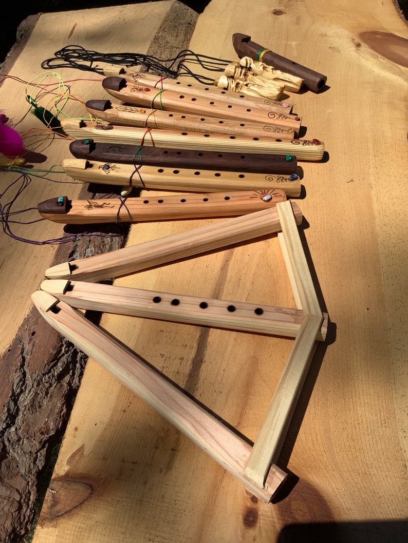 Handcrafted Native American Wind Flute. Recorder End Blown - Etsy