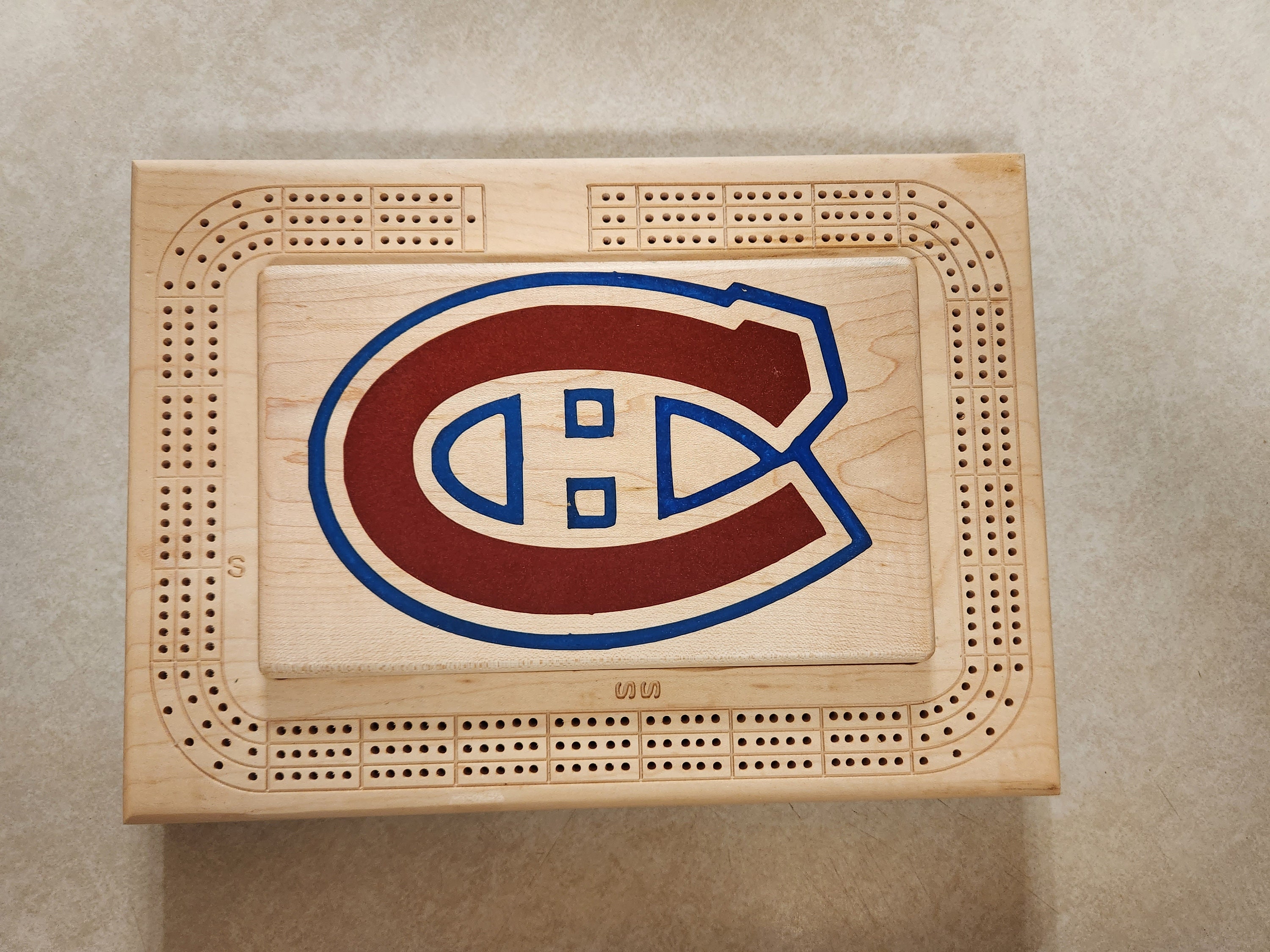 Cribbage Board - Montreal Canadiens - Etsy Canada