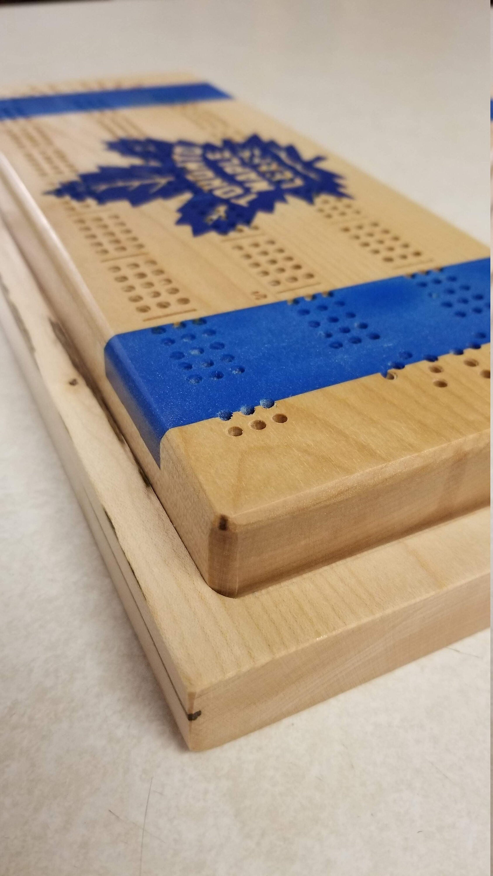 Cribbage Board Toronto Maple Leafs 2pc - Etsy