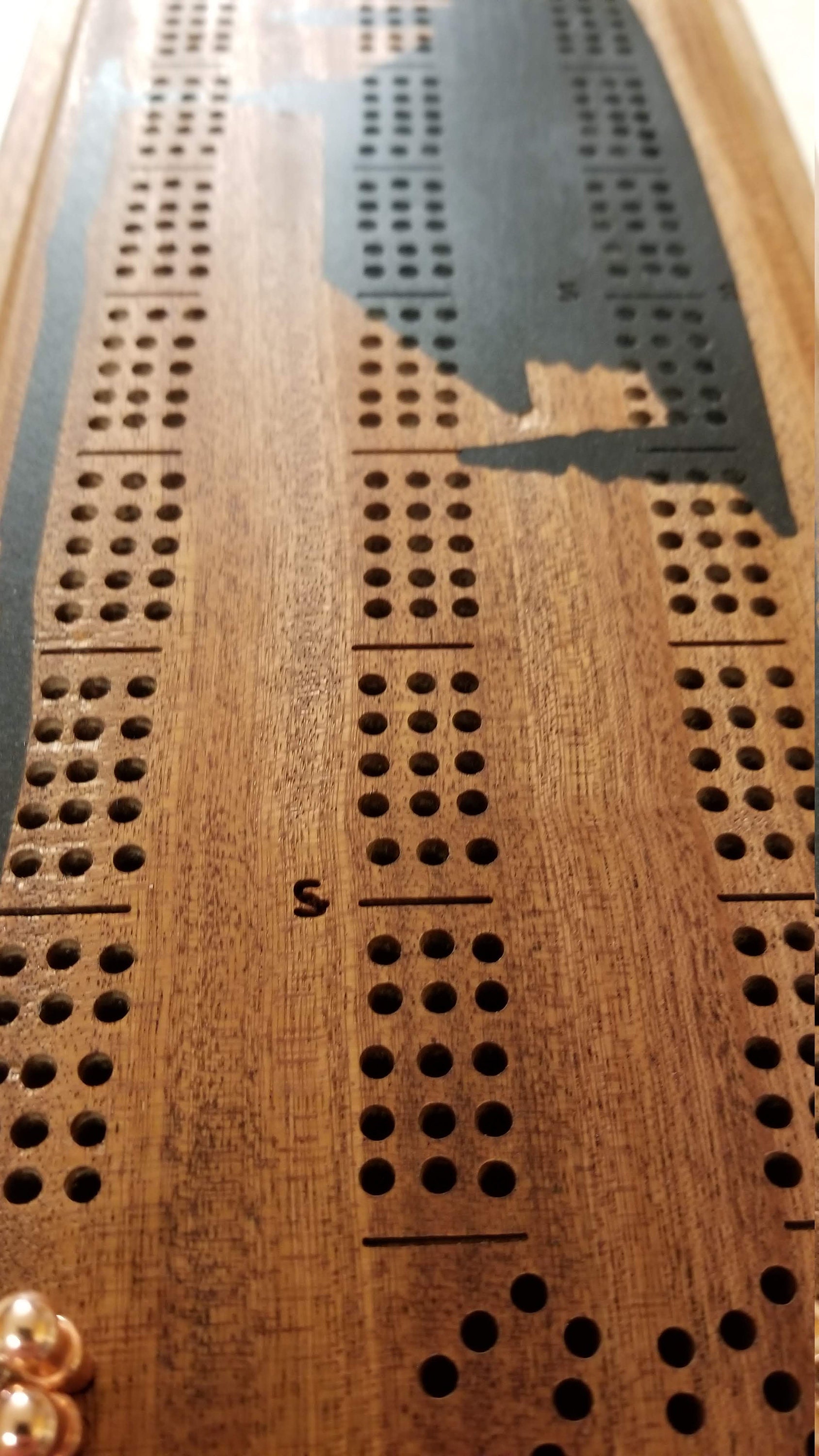 SHIPS TODAY Cribbage Board Cabin 2pc - Etsy