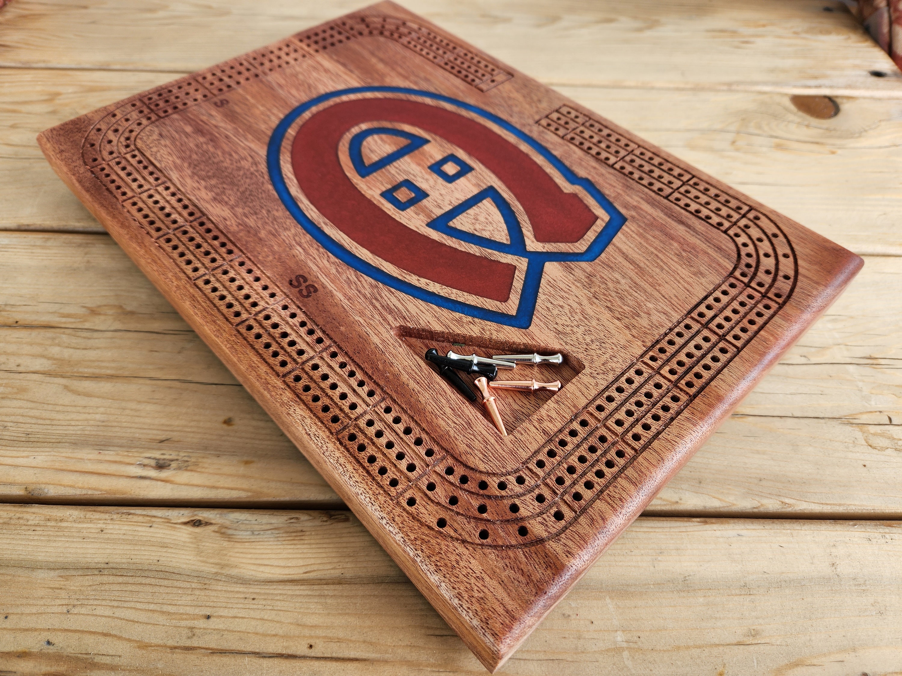 Cribbage Board - Montreal Canadiens - Etsy Canada