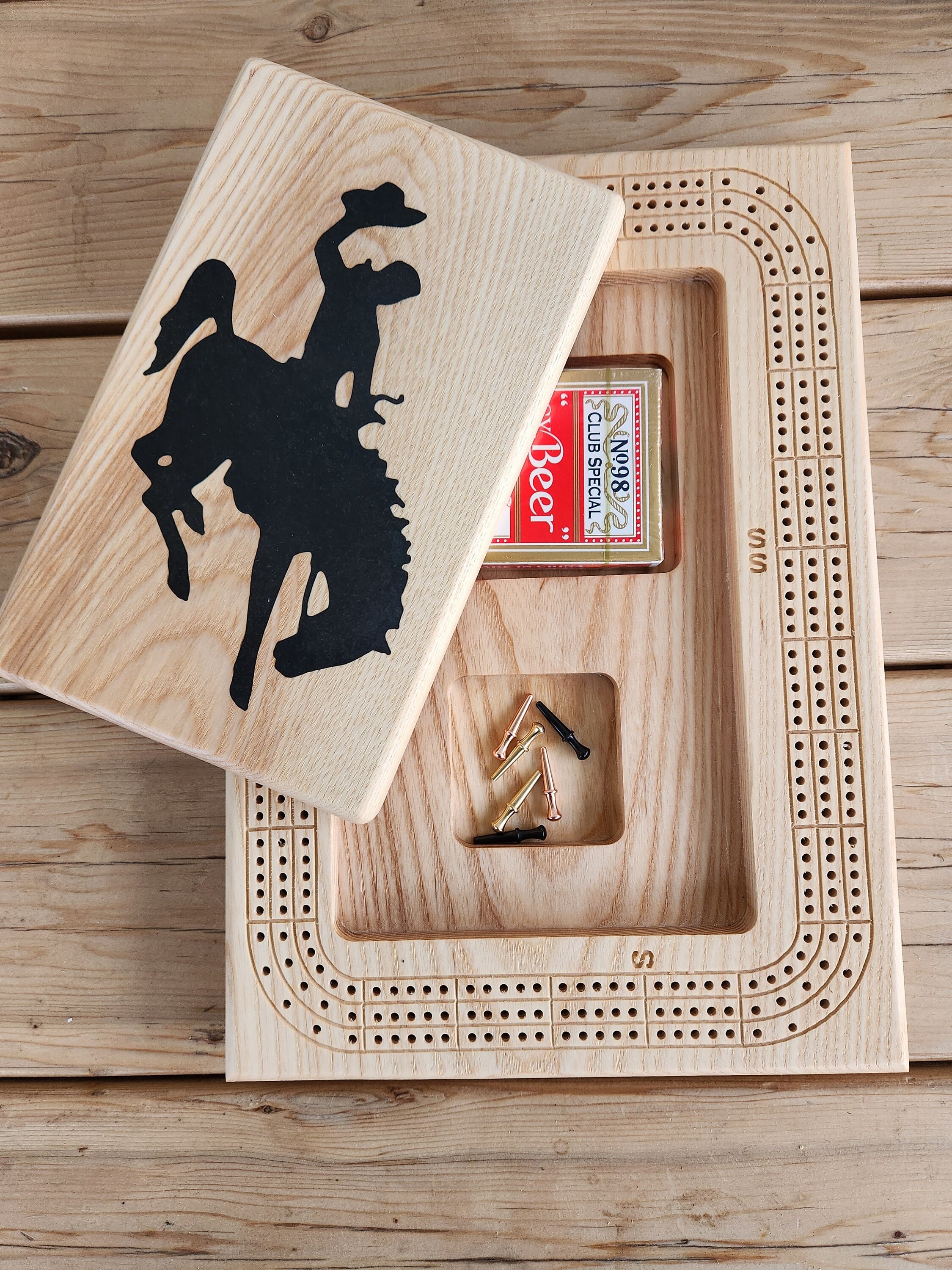 Cribbage Board - Rodeo Rider - Etsy