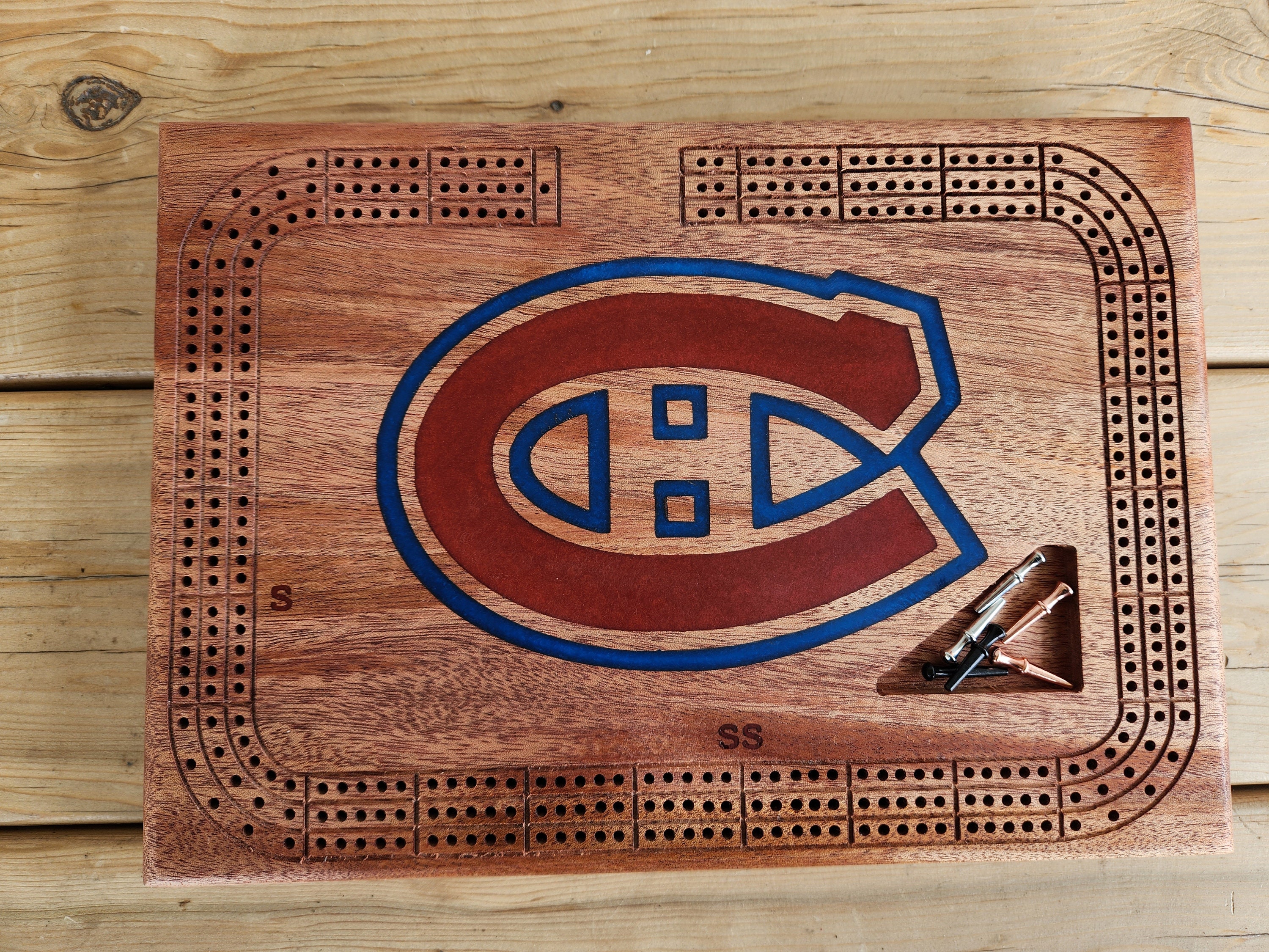 Cribbage Board - Montreal Canadiens - Etsy Canada