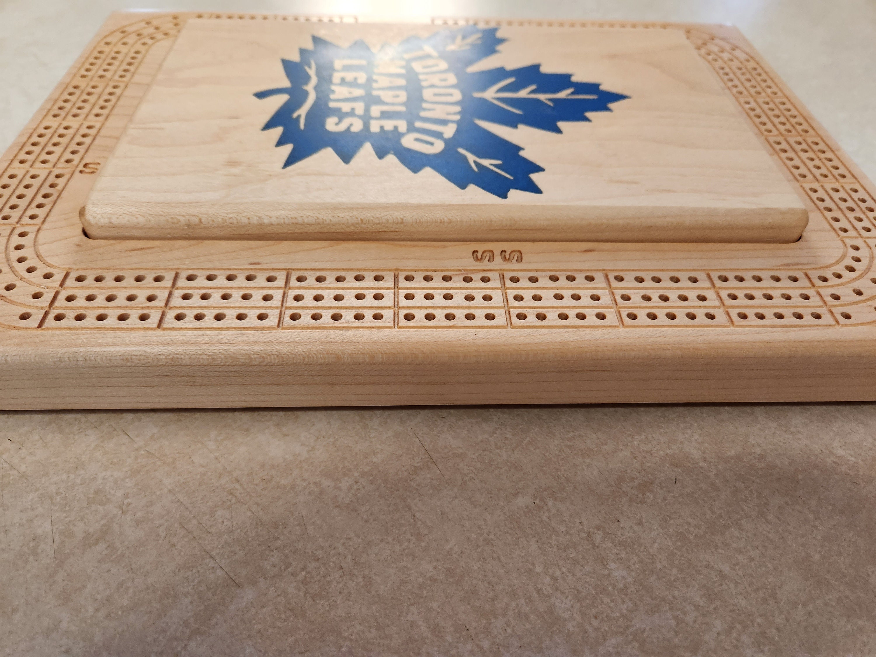 Cribbage Board Toronto Maple Leafs - Etsy