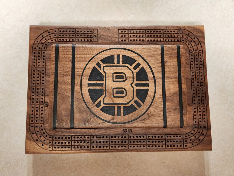 Cribbage Board - Boston Bruins (dark Mode) - Etsy