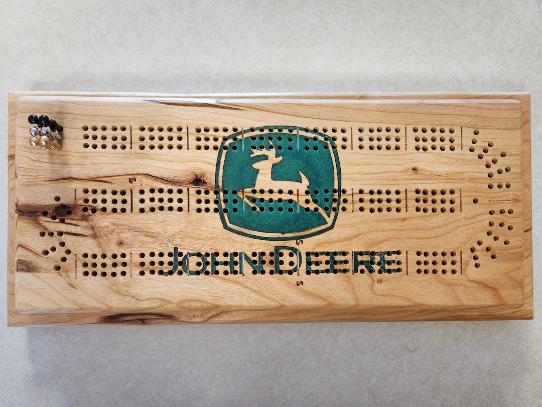 Cribbage Board - John Deere (2pc) - Etsy