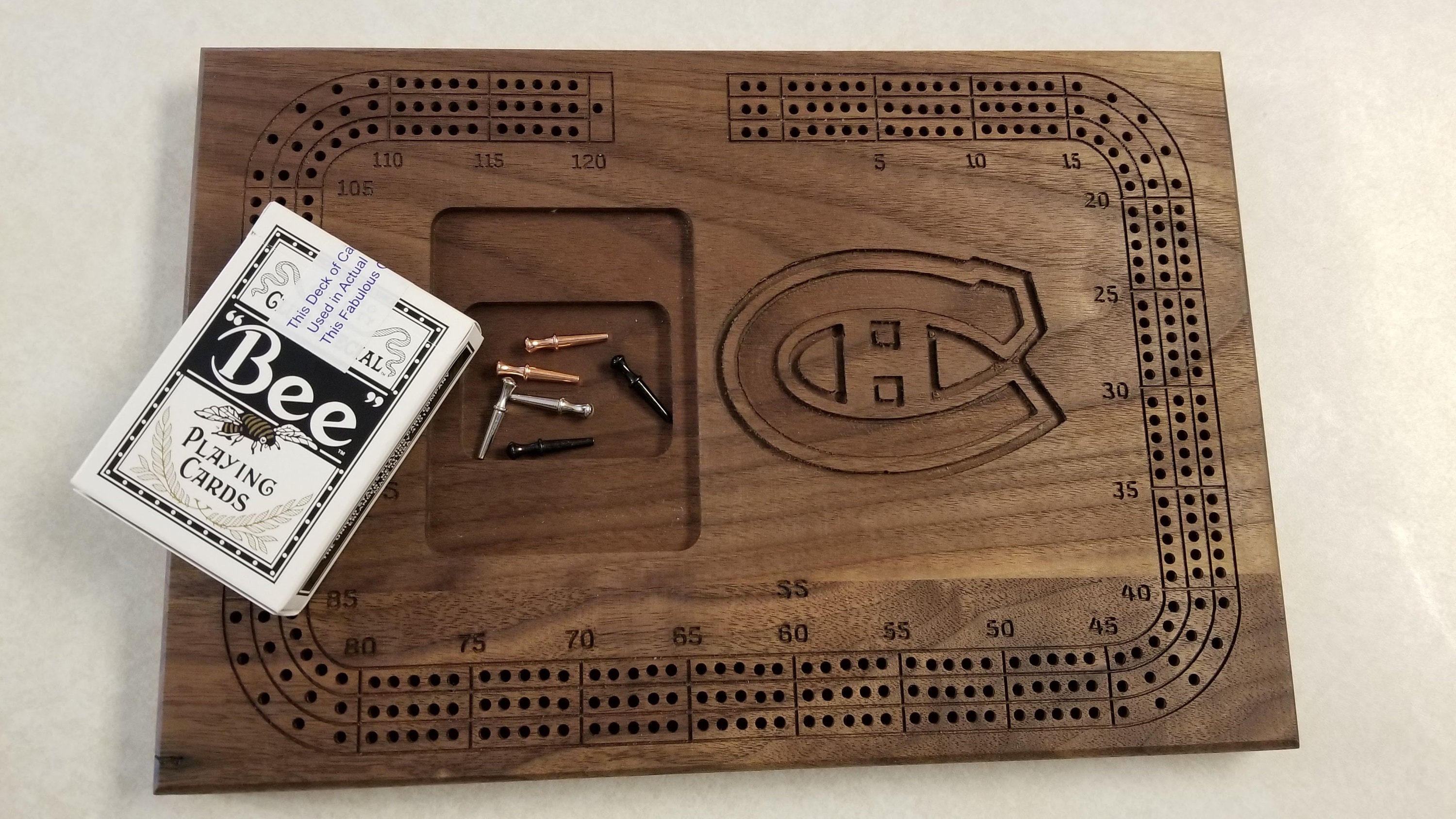 Cribbage Board Montreal Canadiens - Etsy Canada