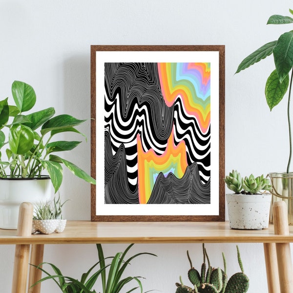 Eccentric Wall Art - Etsy