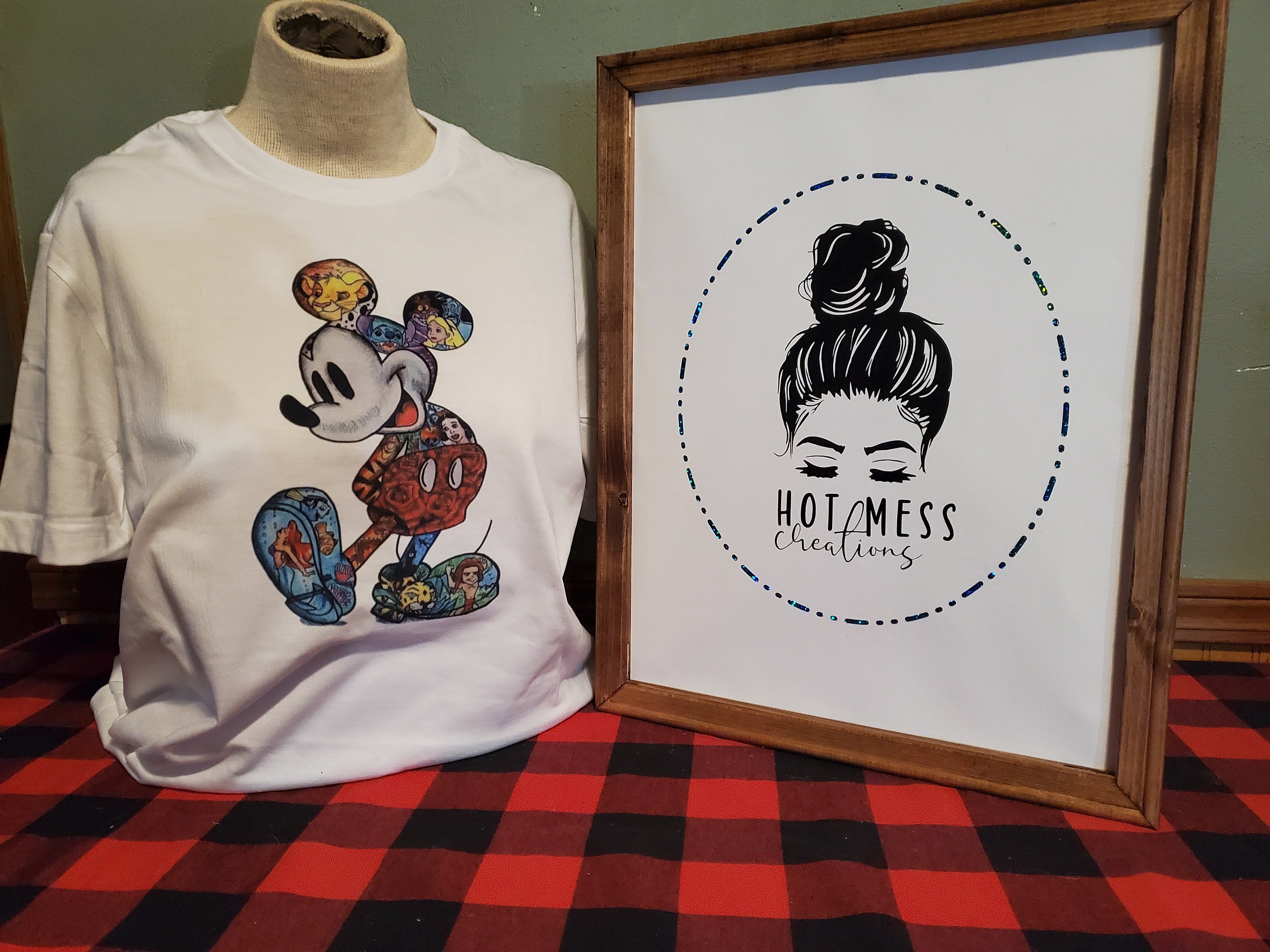 Disney Mickey Mouse Sublimation Infused INK Walt | Etsy