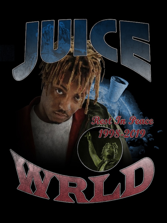 Original Juice Wrld Poster Digital Download Instant Etsy