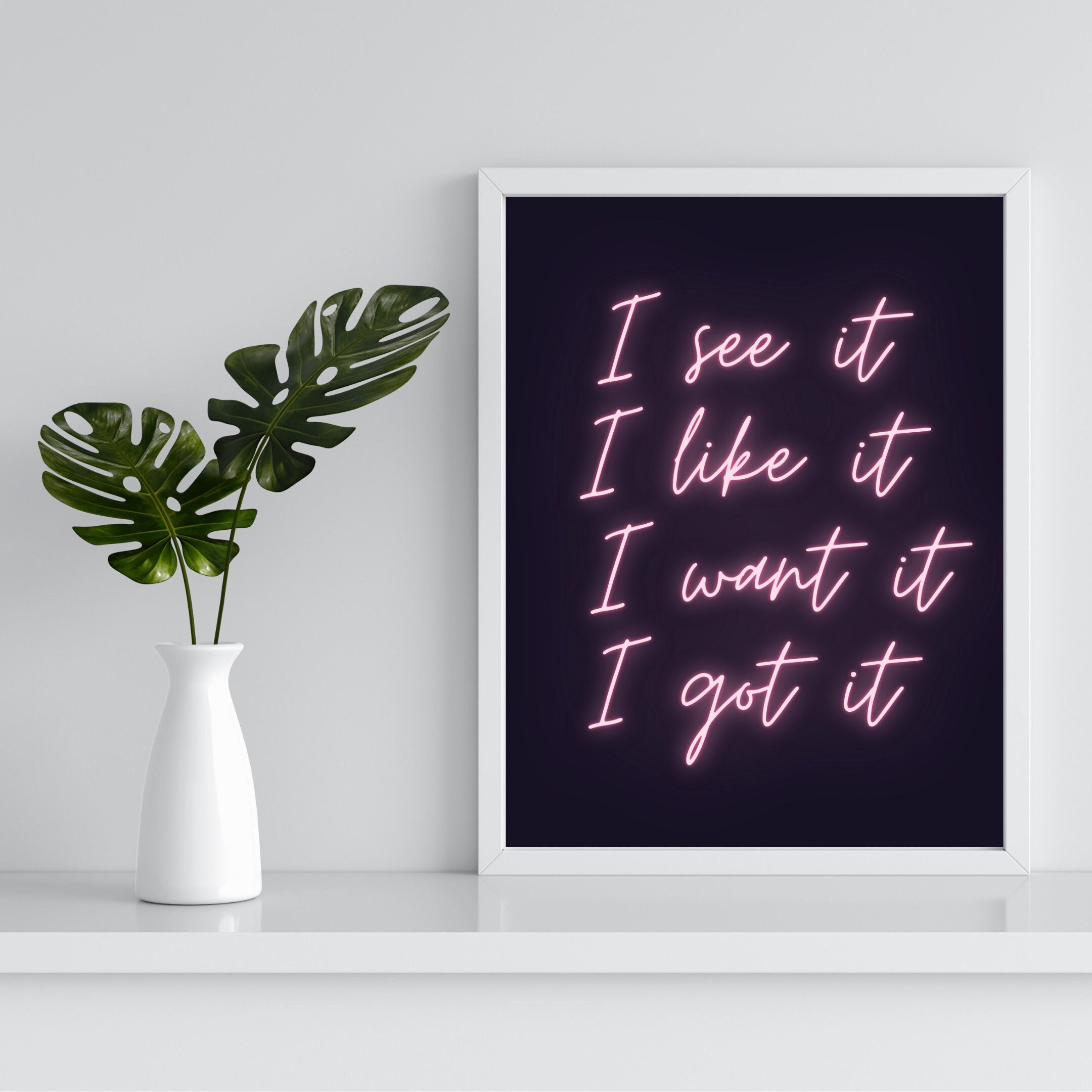 Ariana Grande 7 Rings Print - Etsy