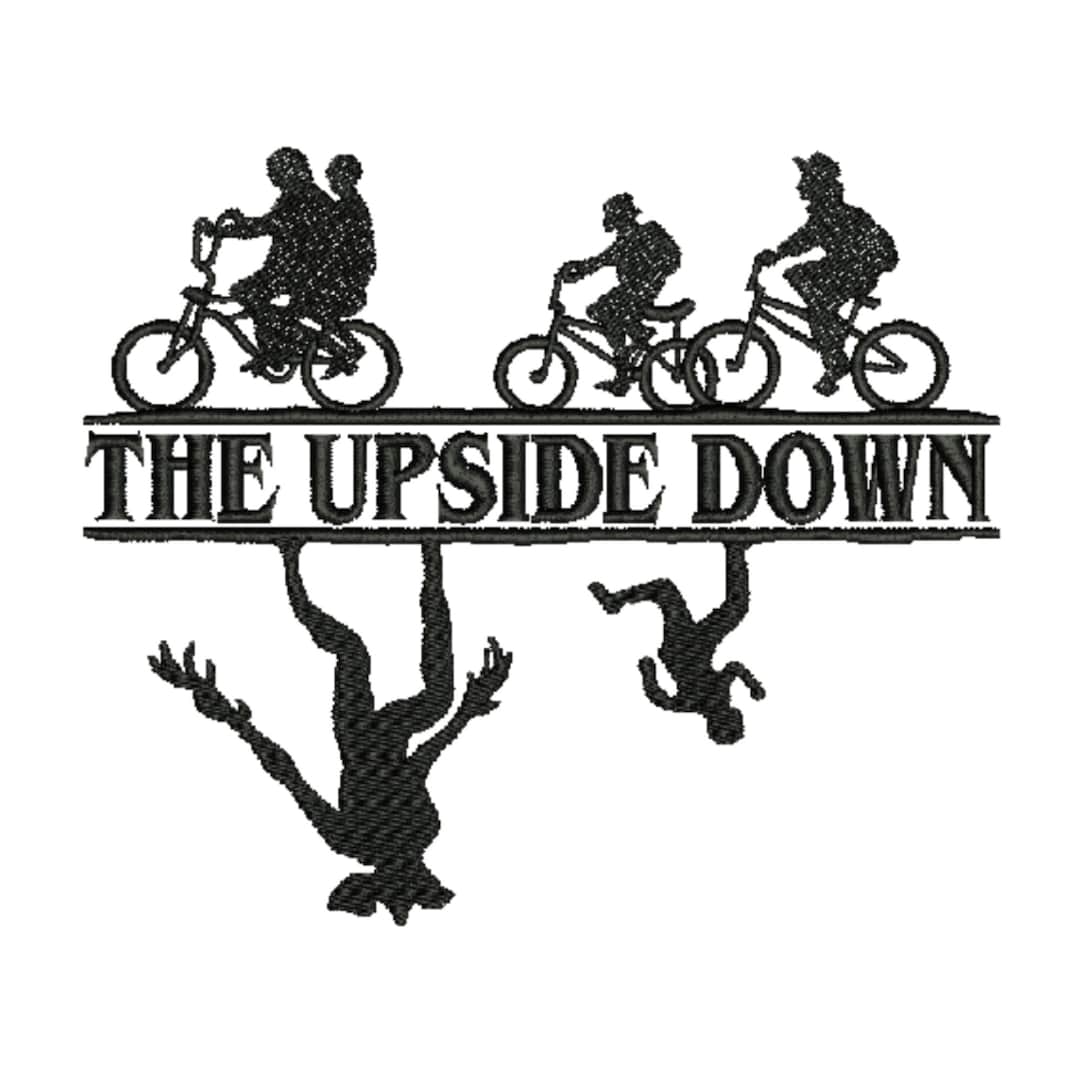 Stranger Things, the Upside Down Embroidery File Design, Trendy ...