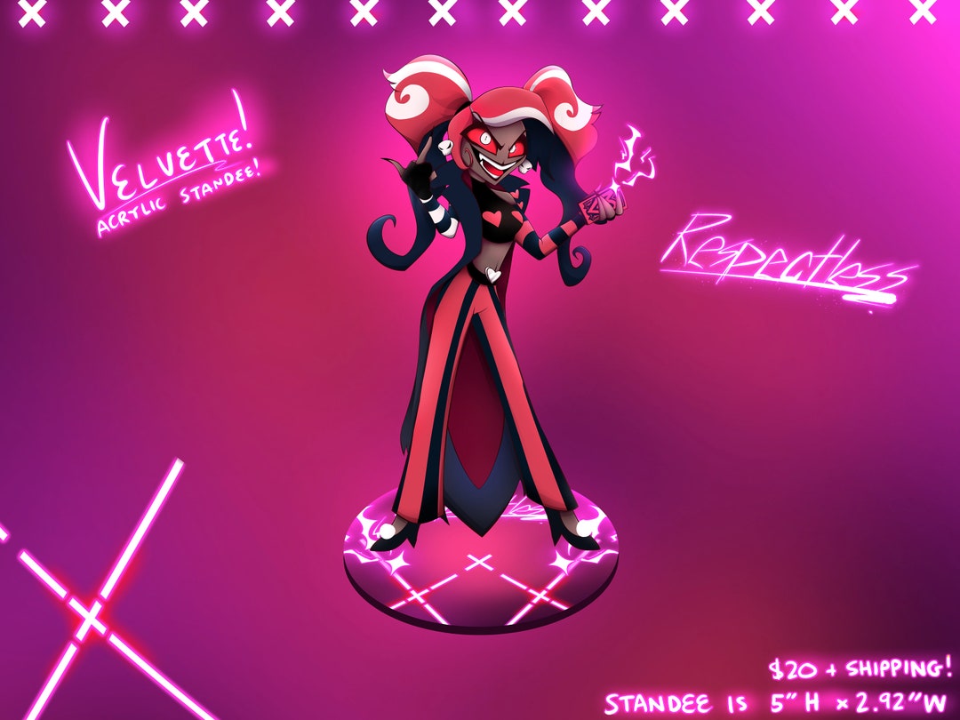 Velvette! ~ 5" Acrylic Standee (PREORDER) - Etsy