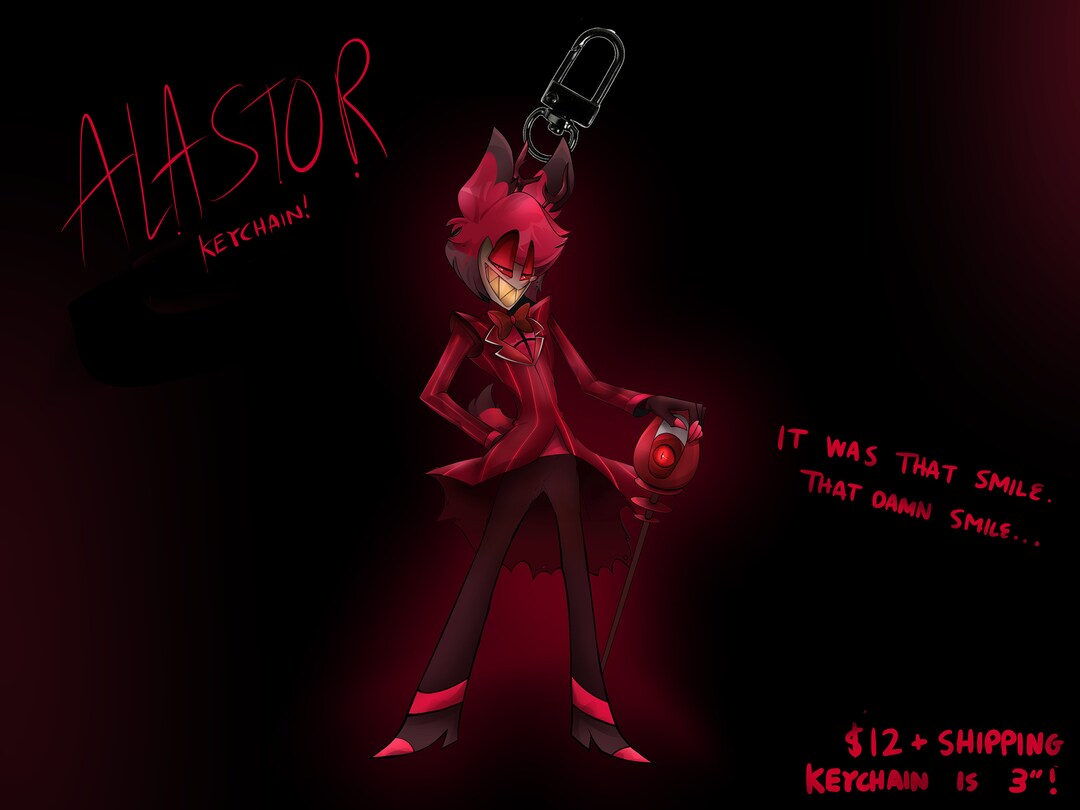 Alastor! ~ 3" Keychain! (PREORDER) - Etsy