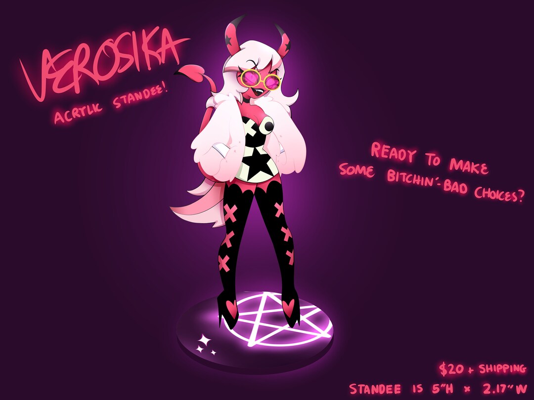 Verosika! ~ 5" Acrylic Standee (PREORDER) - Etsy