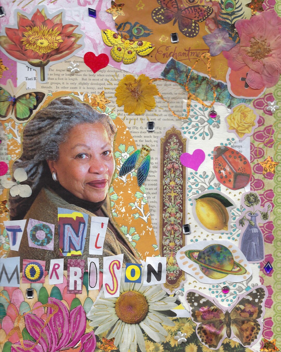 Toni Morrison Author Collage 8x10 English Classroom Poster Digital ...