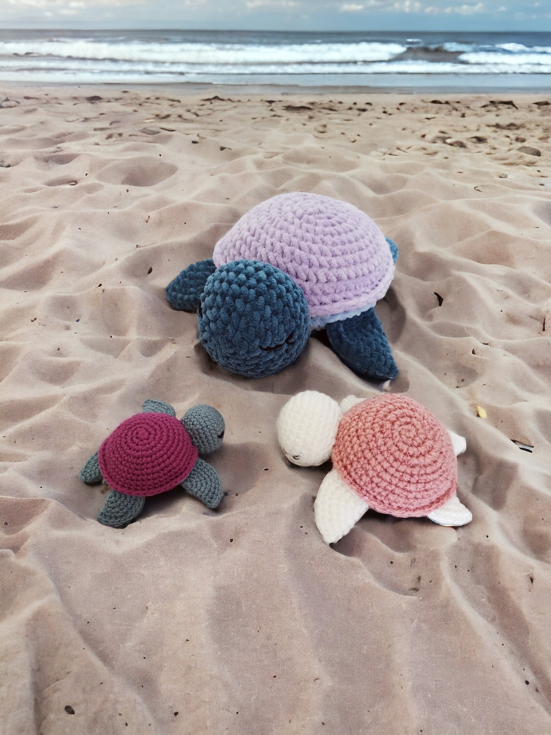 Turtle Crochet Model, Amigurumi Turtle Instructions, Turtle Plush Model ...