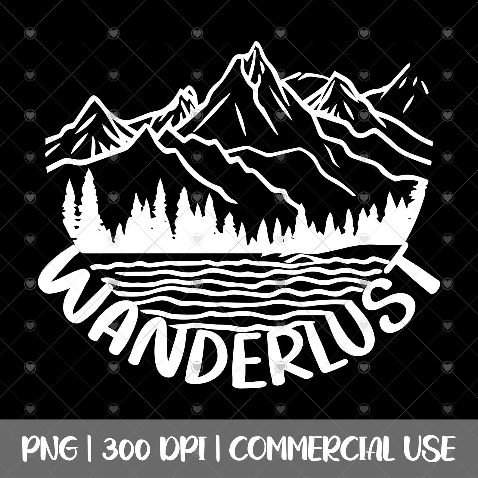Wanderlust Mountains PNG - Nature Png | Camping Png | Wanderlust Png ...