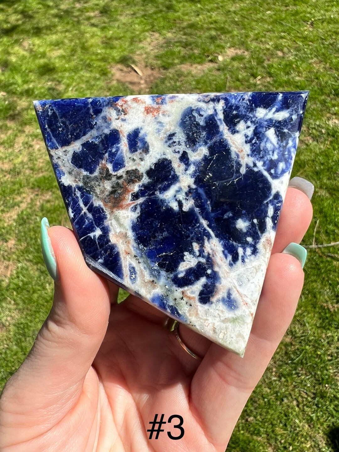 Sodalite Slabs and Rough Tower - Etsy