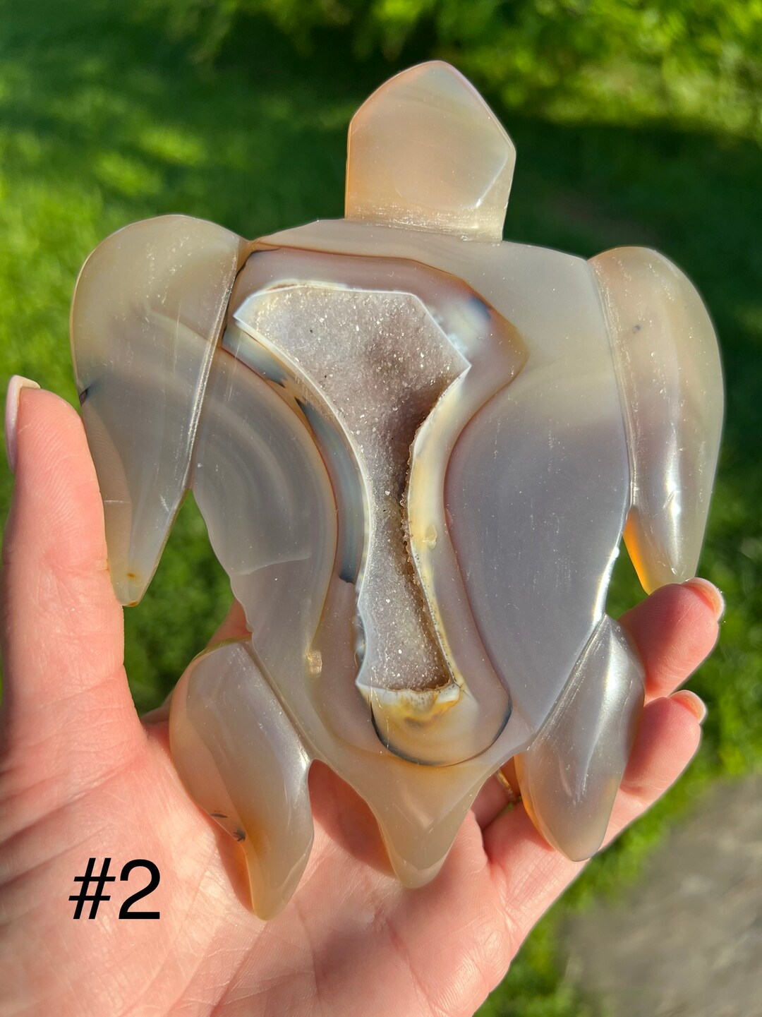 Druzy Agate Turtles and Eagle - Etsy