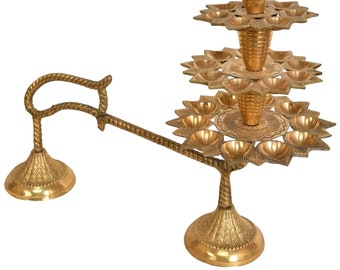 Brass Aarti Lamp - Etsy