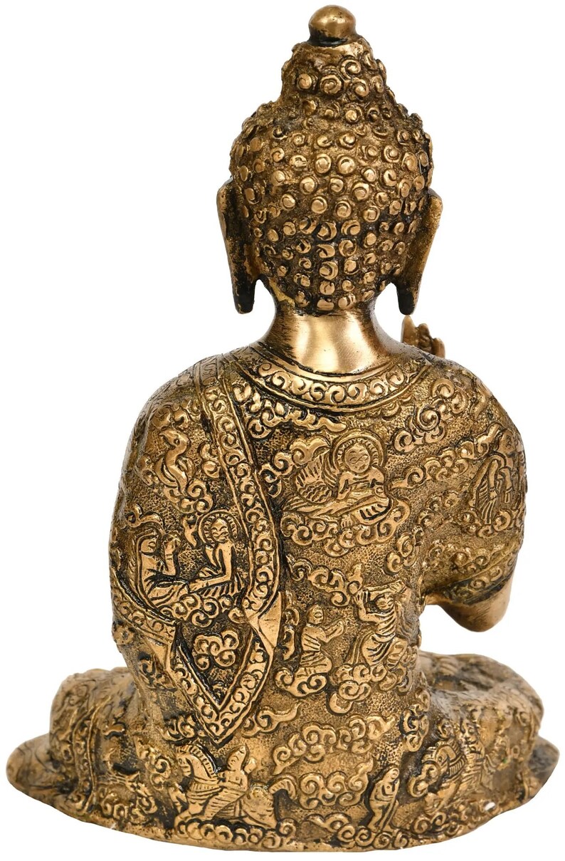 8 Tibetan Buddhist Lord Buddha Preaching His Dharma With - Etsy