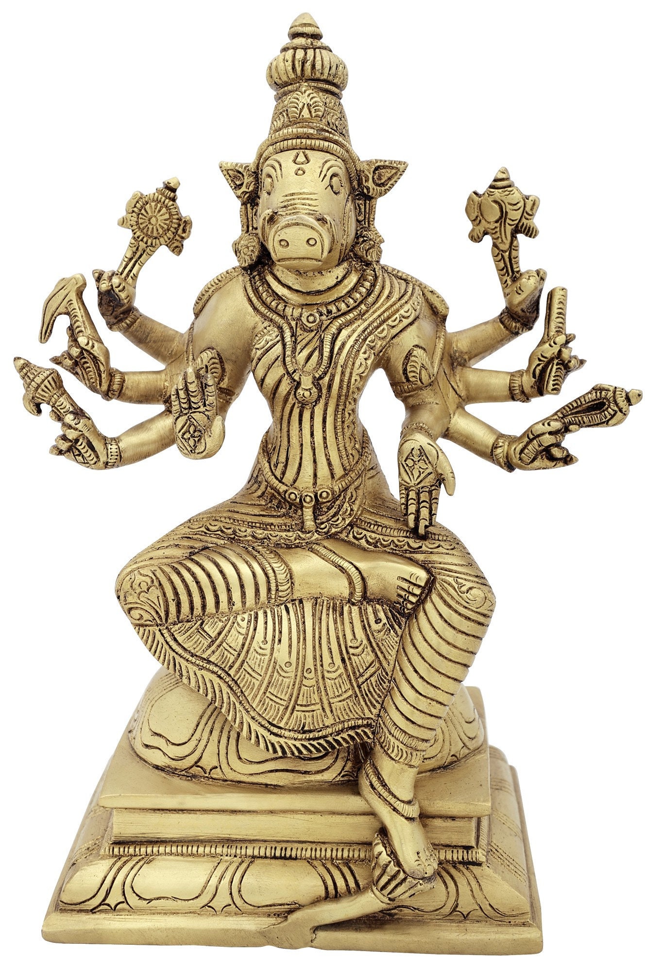 Home Décor Home & Living Varahi Amman or Varahi Lakshmi Pooja idol Lord ...